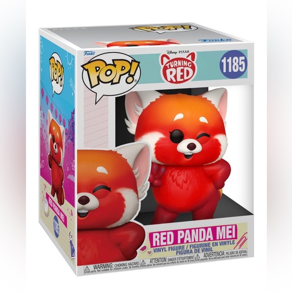 Funko | Toys | Turning Red Red Panda Disney Pop Funko | Poshmark